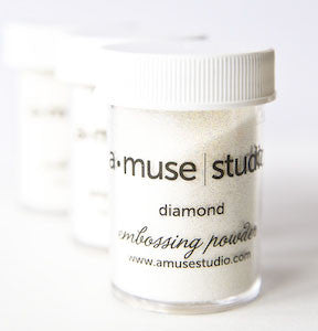 embossing powder - diamond – amusestudio.com
