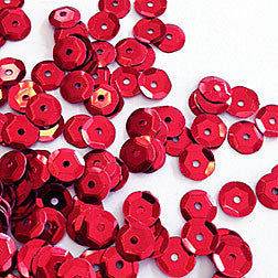 sequins 6mm - cherry – amusestudio.com