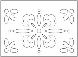 A S Die Large Papel Picado Rectangle Amusestudio